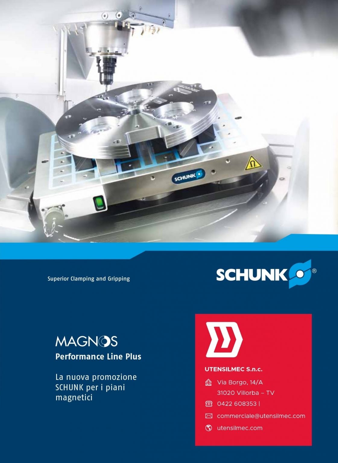 Catalogo SCHUNK - Magnos Performance Line Plus - Utensilmec